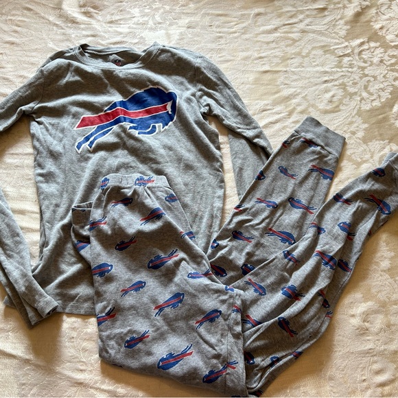 NFL | Pajamas | Boys Youth Nfl Cotton Buffalo Bills Pajamas | Poshmark